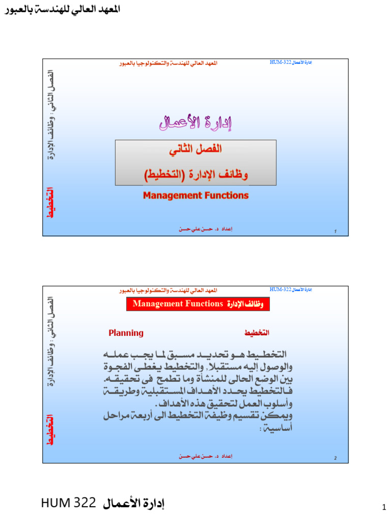 Microsoft PowerPoint - 21-ادارة الأعمال 002 | PDF