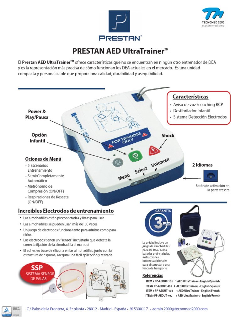 Simulador Dea Manual | PDF | Reanimación cardiopulmonar | Bienes ...