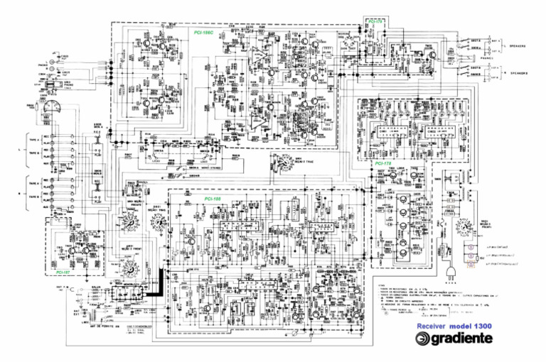 Receiver Gradiente MODEL 1300 (Esquema) | PDF