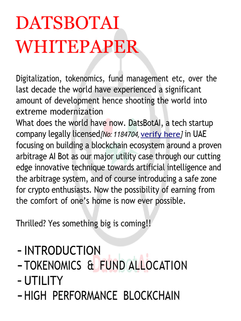 White Paper | PDF | Cryptocurrency | Computing