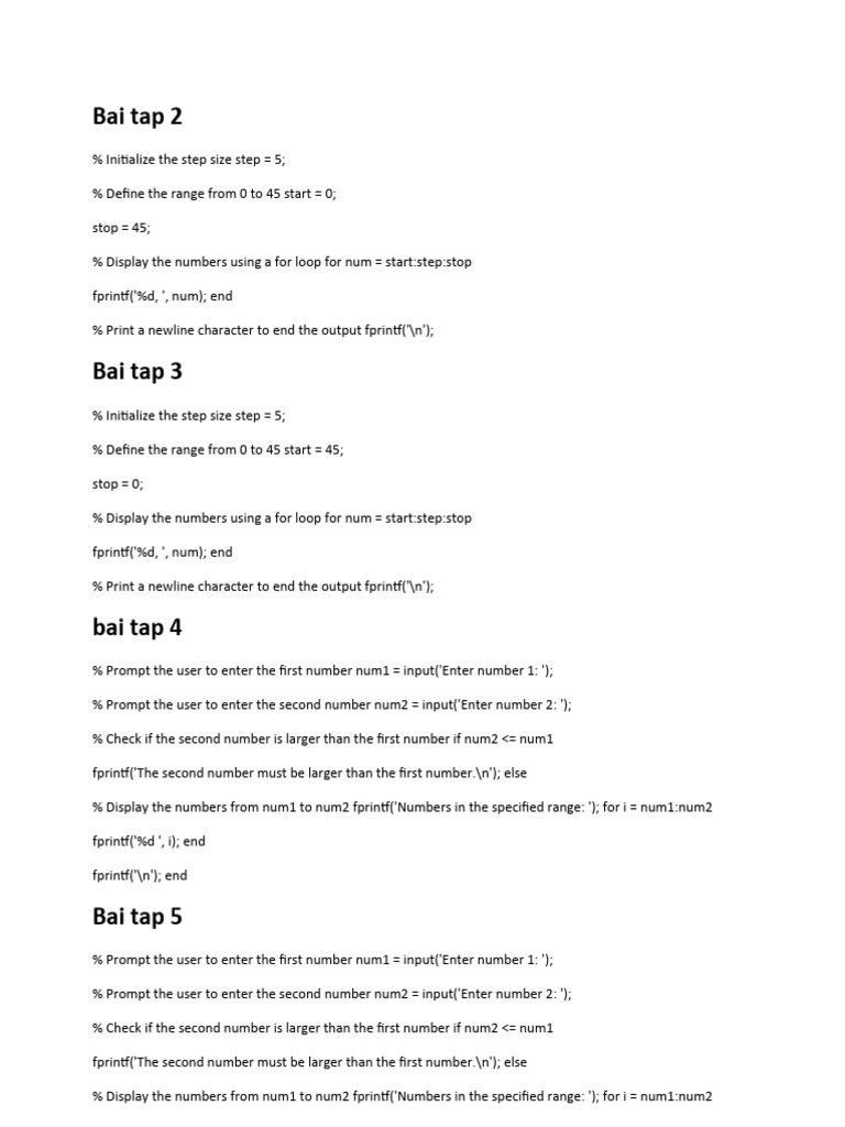 Bai tap 2 | PDF | Computer Data | Algorithms And Data Structures