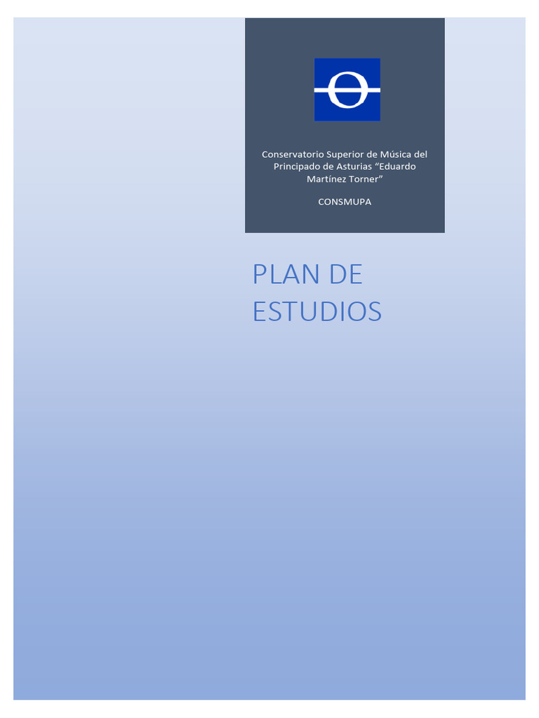 Planes-De Estudio | PDF | Piano | Orquestas