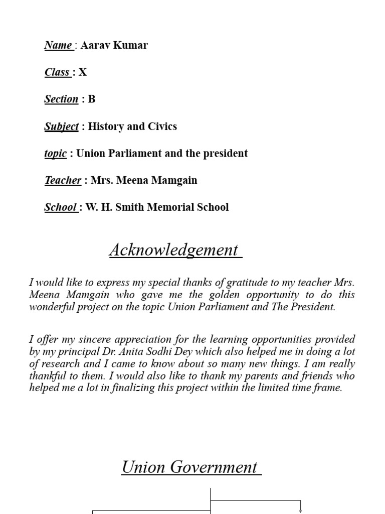 Union Legislature | PDF | Public Law | Government