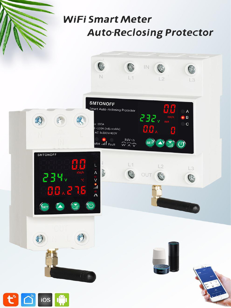 User Manual Auto-Reclosing Protector | PDF | Mains Electricity ...