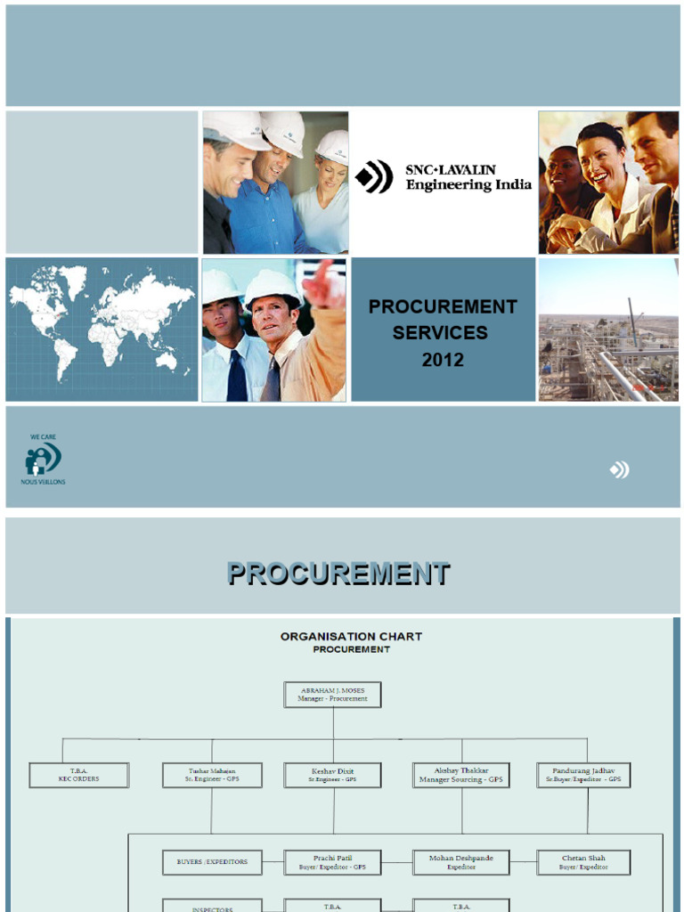 SLEI GPI Procurement Services | PDF | Procurement | Supply Chain