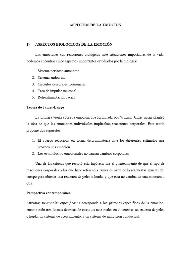 P7 G1 Emociones Cap15 | PDF