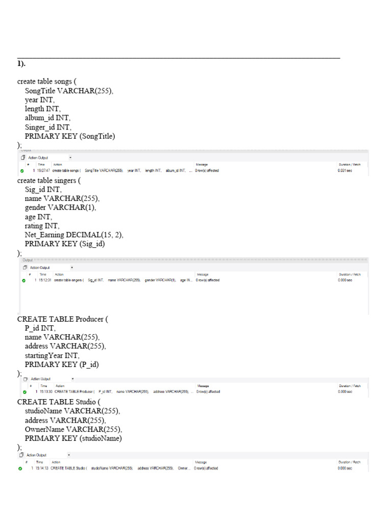 Assi 2 DB | PDF | Music Industry