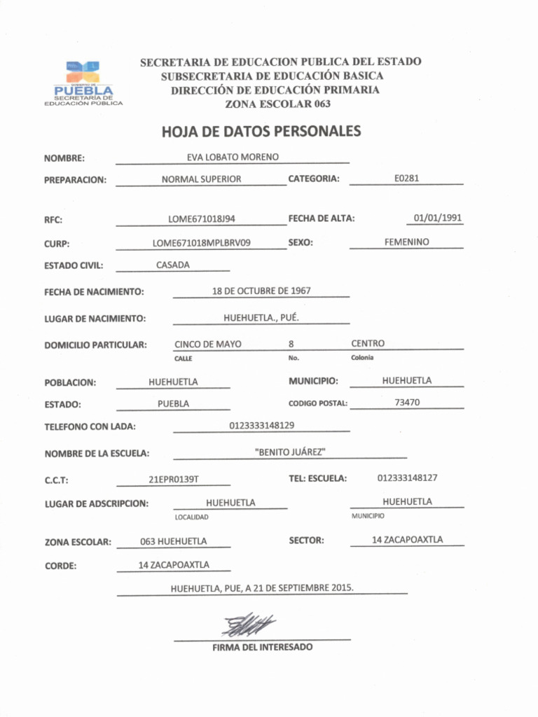 1.-Hoja de Datos | PDF