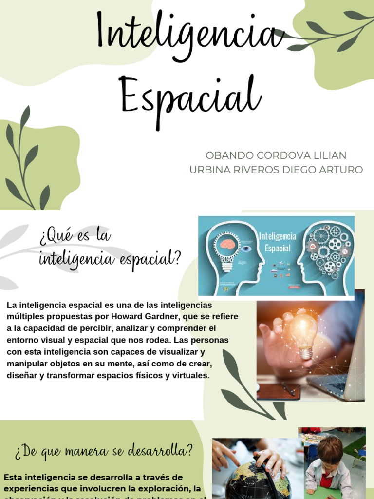 inteligencia espacial | PDF