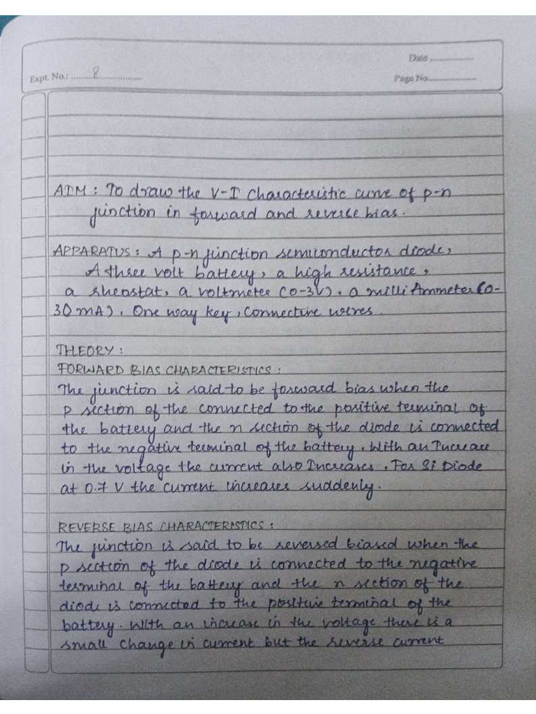 Physics Exp - 8 | PDF