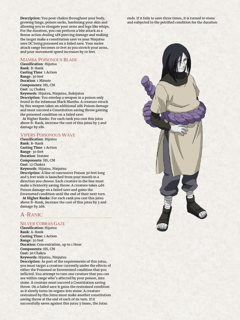 Naruto 5e Full Document 29 | PDF