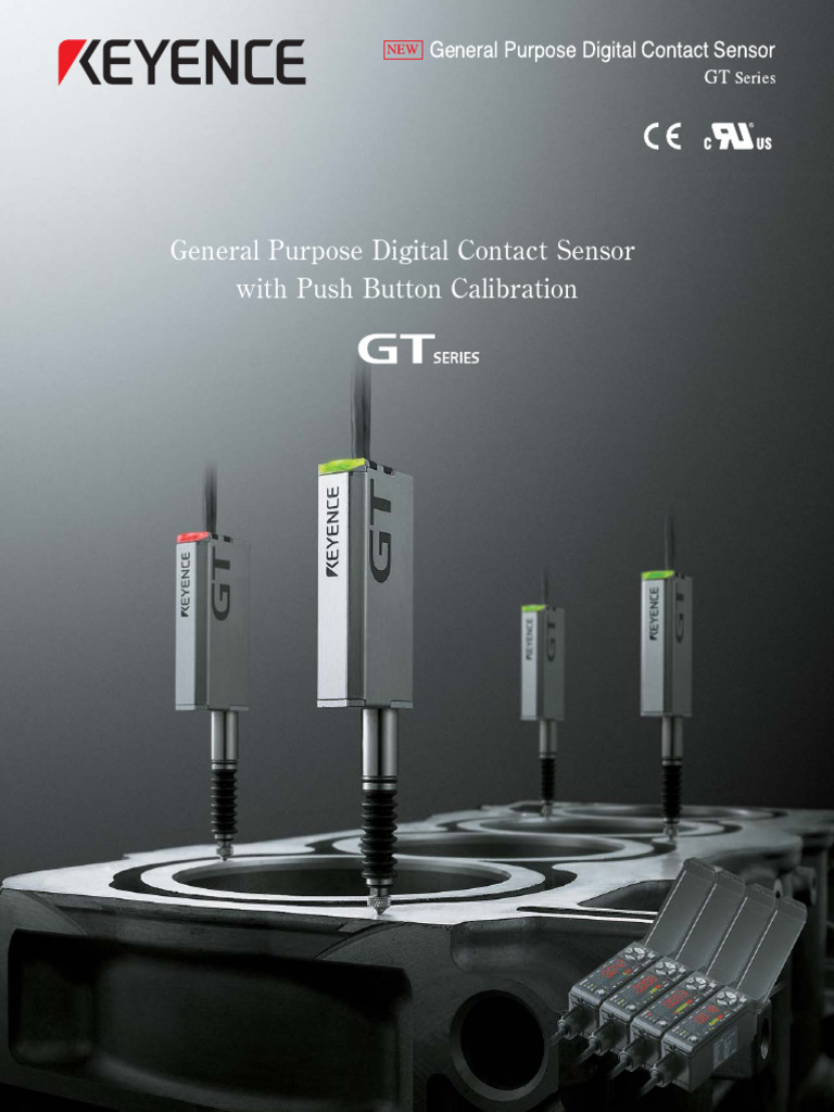 Keyence Sensor GT Datasheet | PDF