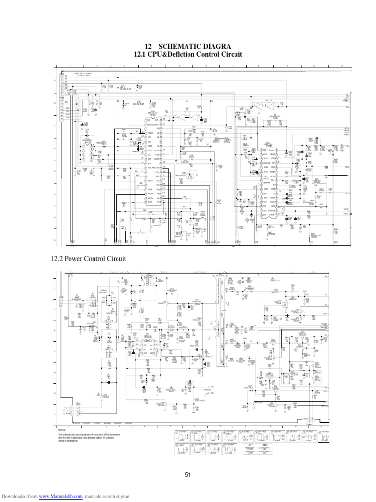12.1 CPU&Deflction Control Circuit | PDF