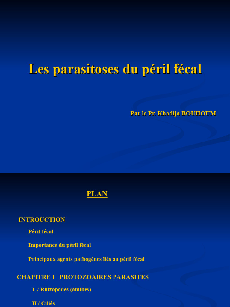 Cours PARASITOLOGIE S6 Déf | PDF | Médecine clinique | Immunologie
