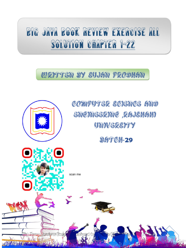 Big Java Book All Solution +++ by Sujan Prodhan Rajshahi University ...