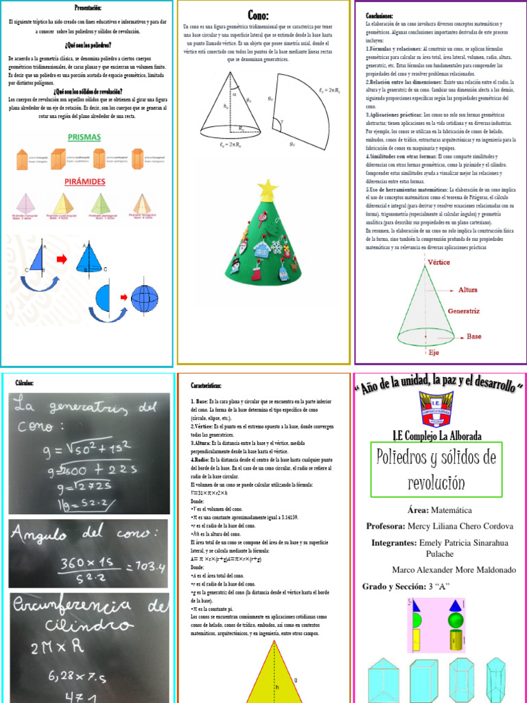 triptico | PDF | Geometría | Euclides