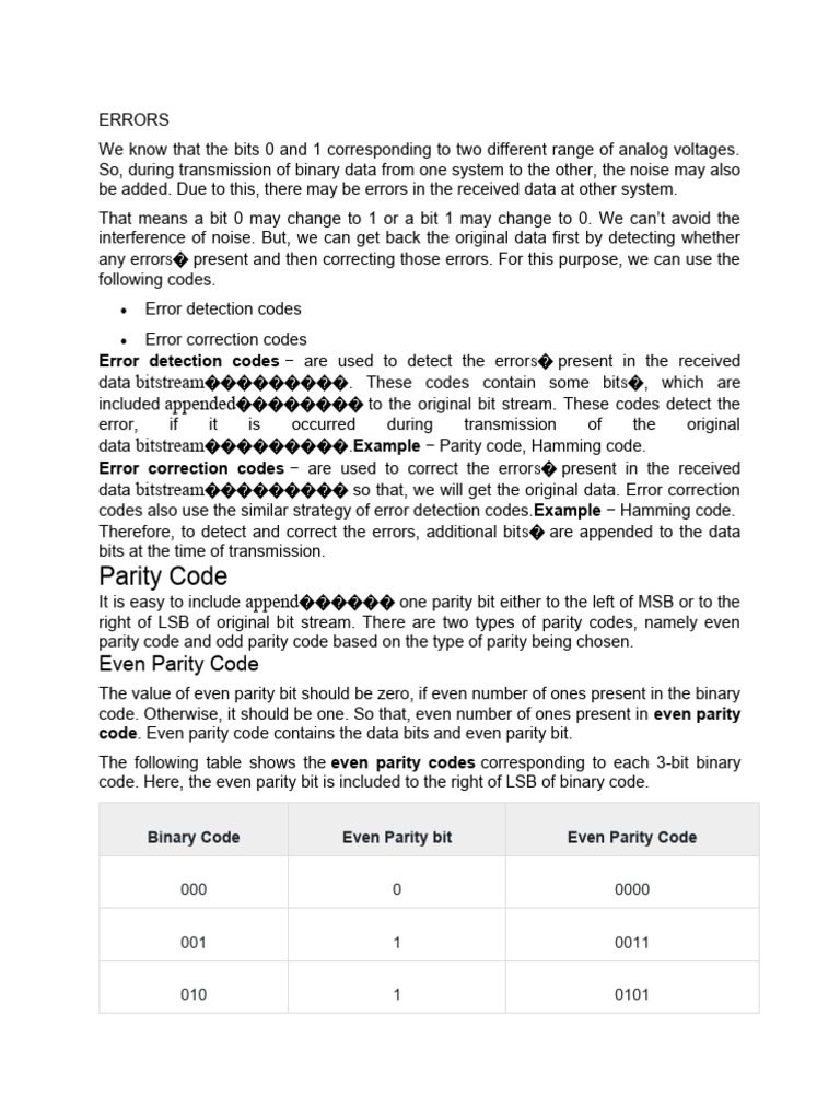 ERRORS | PDF | Theory Of Computation | Data