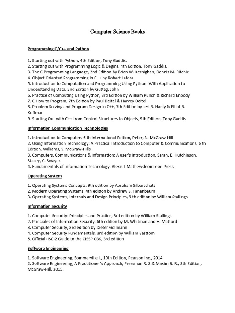 BZU ADS Reference Books | PDF | Art | Computers