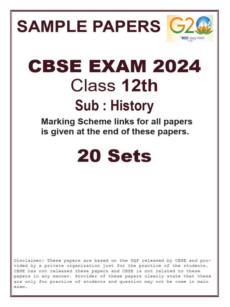 SQP 20 Sets History | PDF