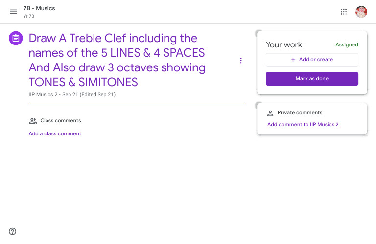 Draw A Treble Clef Including The Names of The 5 LINES & 4 SPACES and ...