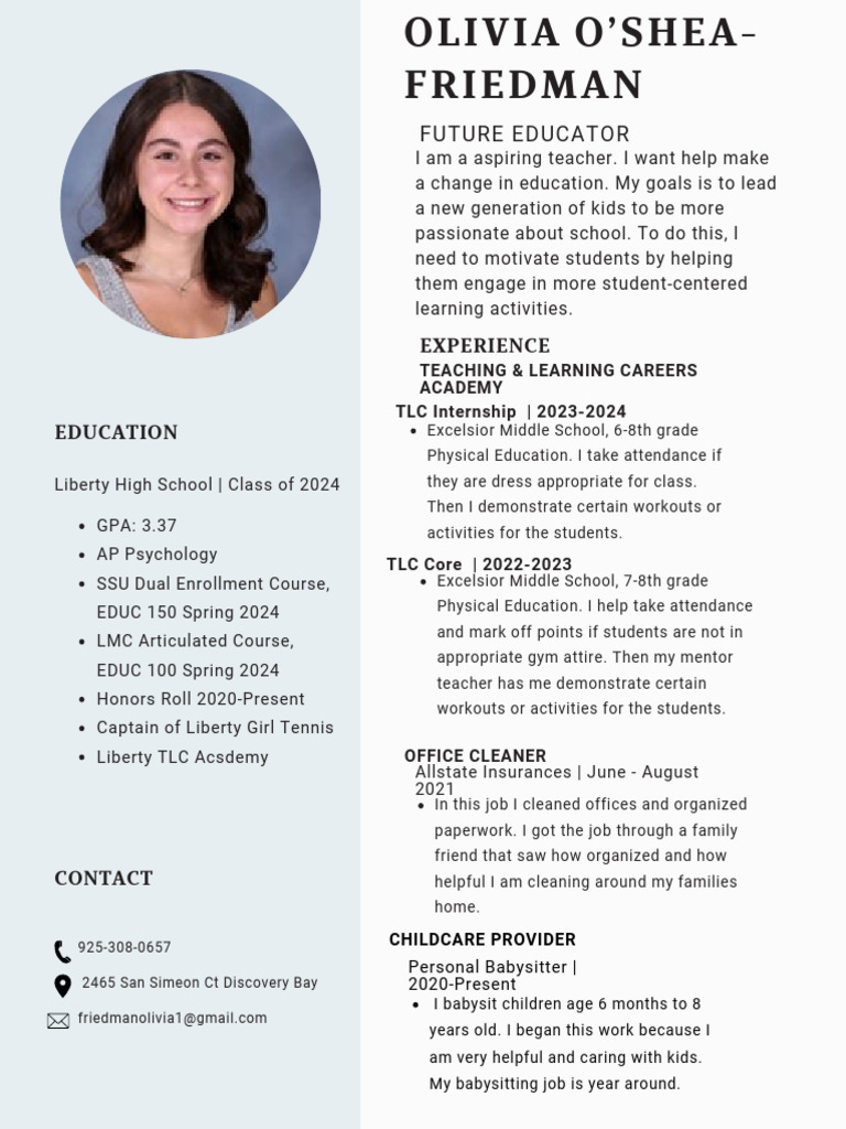 TLC Resume Template 1 | PDF | Behavior Modification | Learning