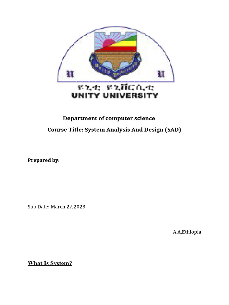Department of Computer Science | PDF | System | Simulation