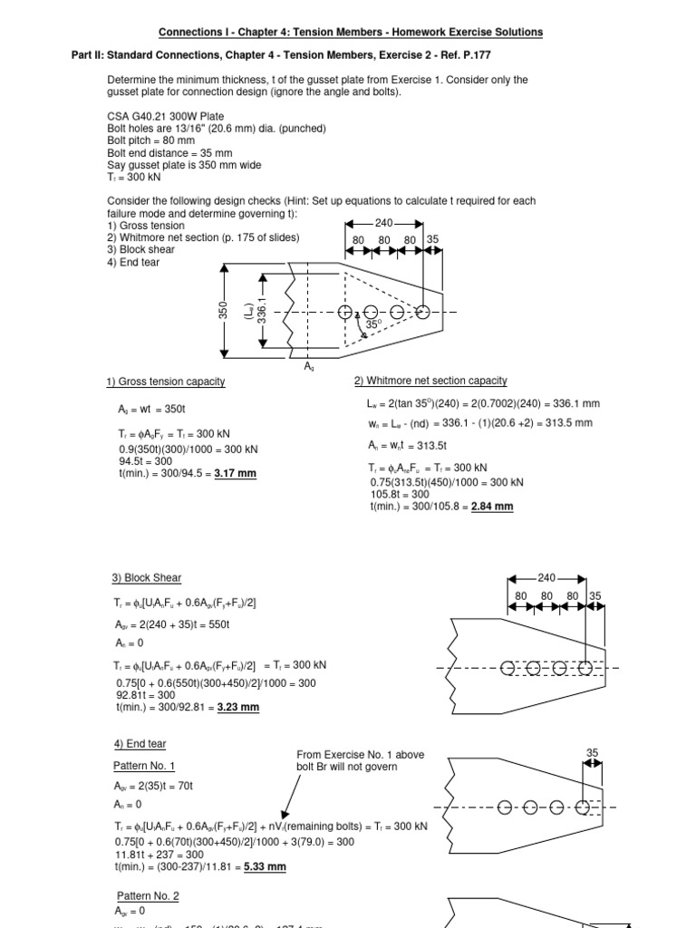 Structural Connection Design Guide | PDF | Screw | Applied And ...