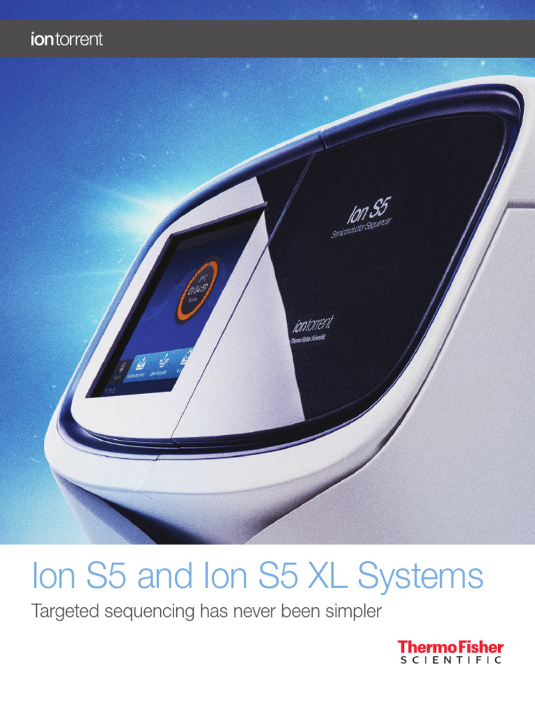 S5 System Brochure | PDF | Dna Sequencing | Single Nucleotide Polymorphism