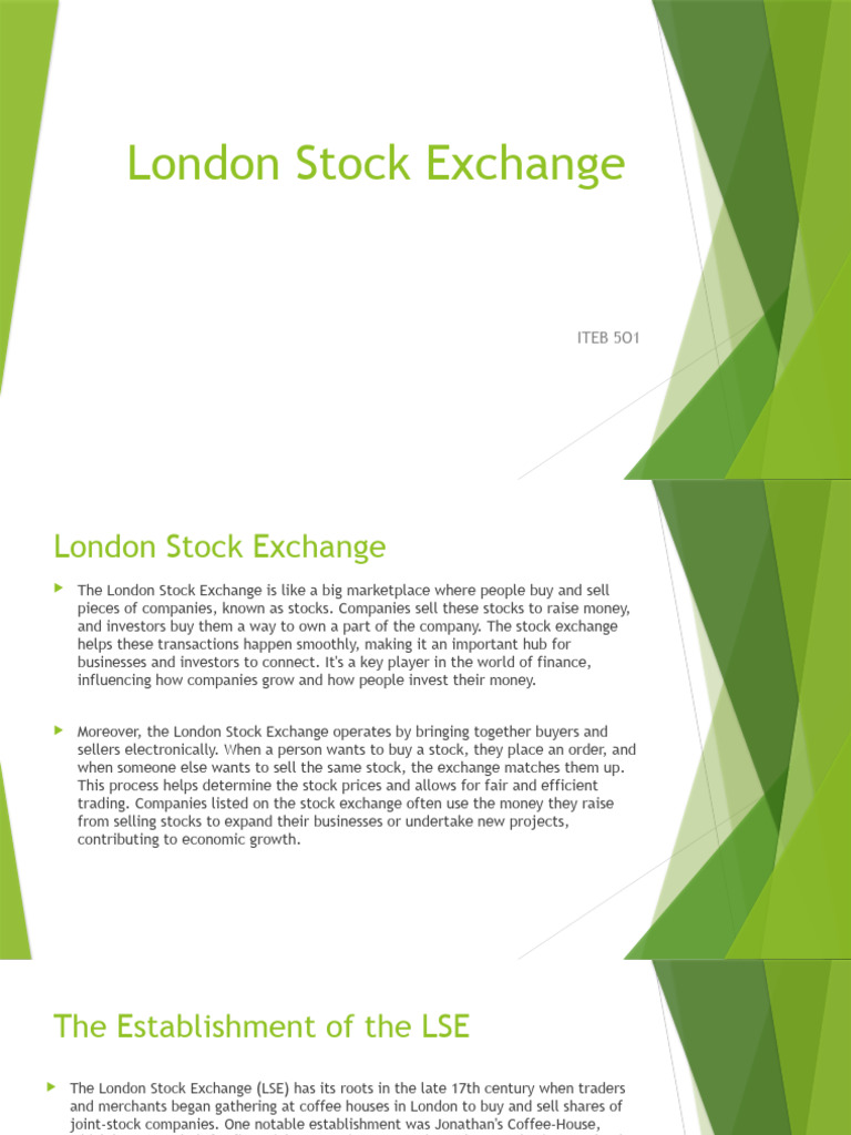London Stock Exchange | PDF | Investing | Stocks