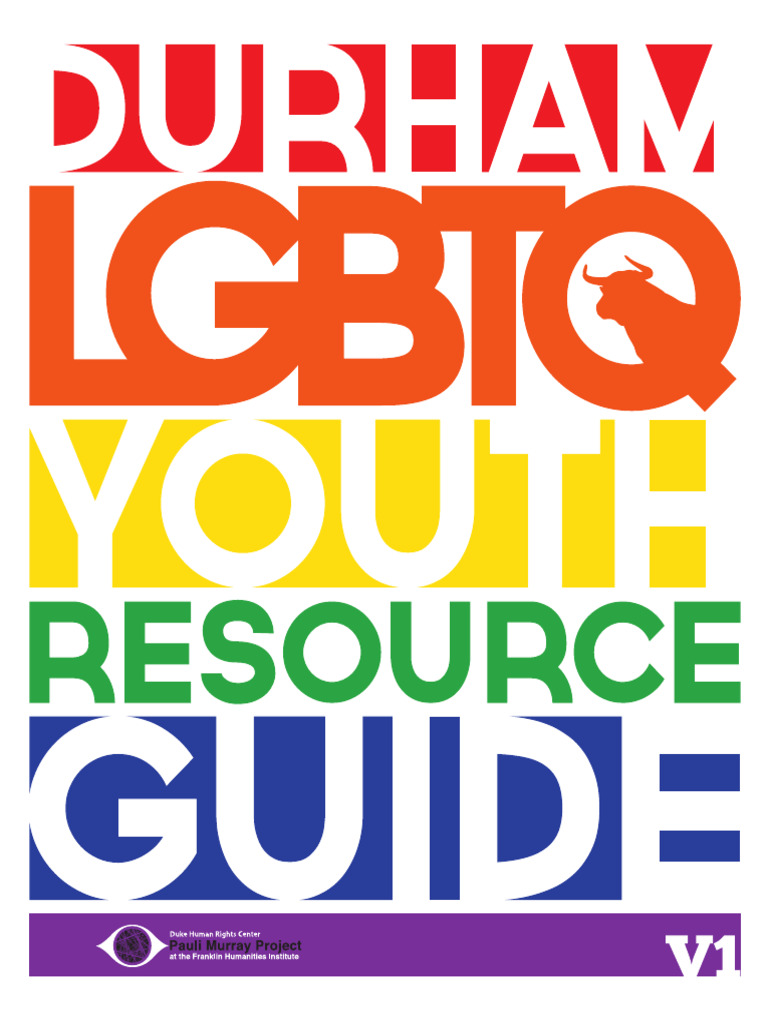 DurhamLGBTQYouthGuide-November 2014 | PDF | Homosexuality | Transsexual