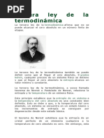 Infografía de las Leyes de la Termodinámica | PDF