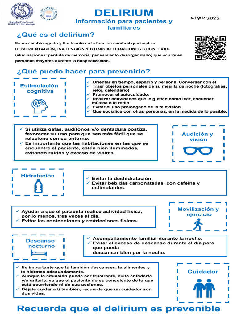Poster Delirium Familiares | PDF | Ciencias del comportamiento | Enfermedades y trastornos