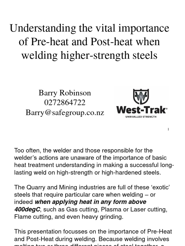 Welding High-Strength Steels Guide | PDF | Construction | Welding