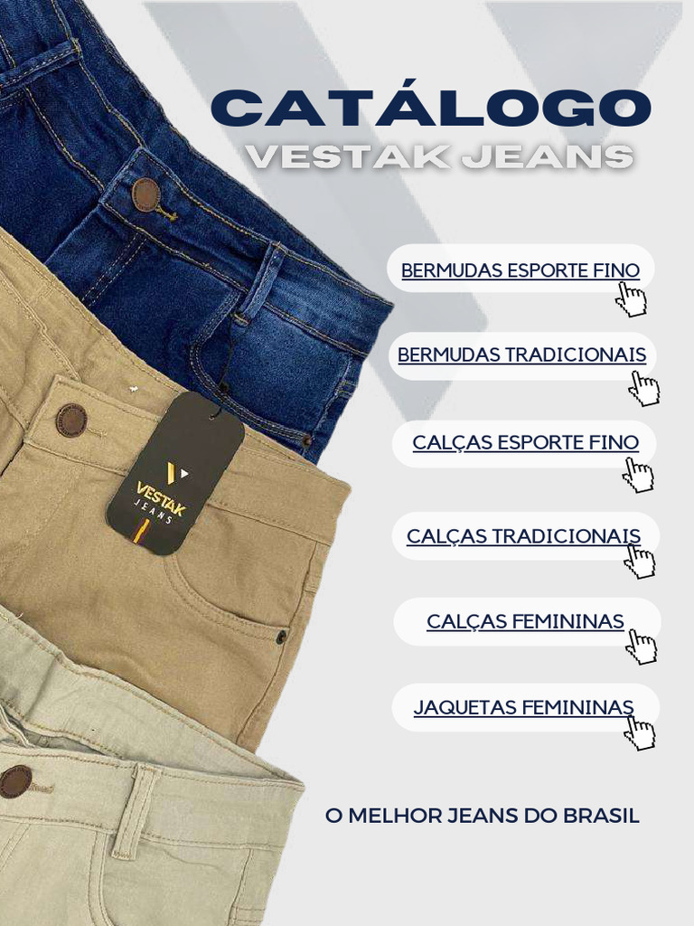 Nova Coleção - Vestak Jeans | PDF | Jeans | Aparência humana