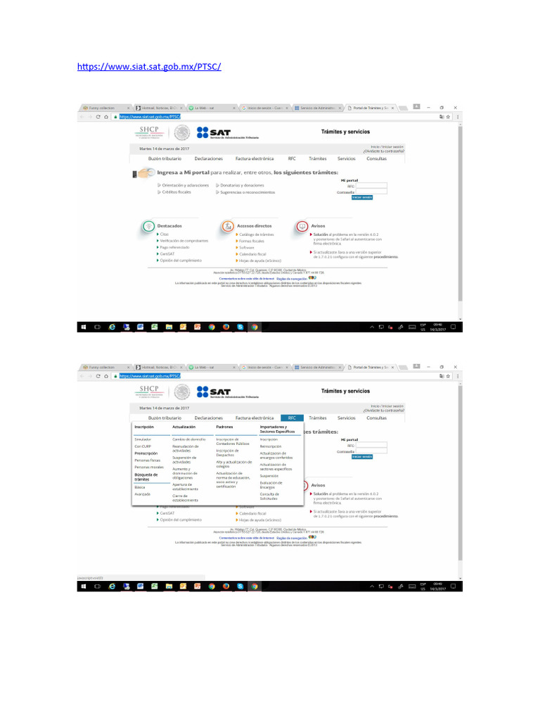Encargos Conferidos SAT | PDF