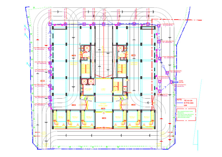 Sewer Chamber Dwg-Color | PDF