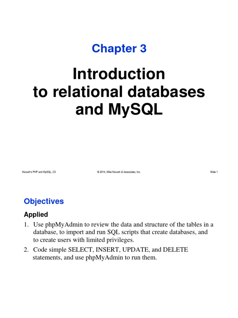 Chapter 03 | PDF | Relational Model | Databases