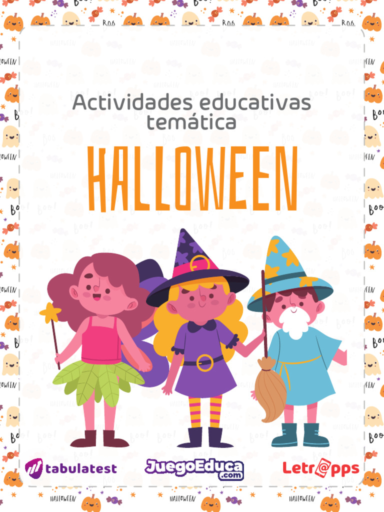 Vocabulario de Halloween: Actividades Educativas | PDF | Poesía