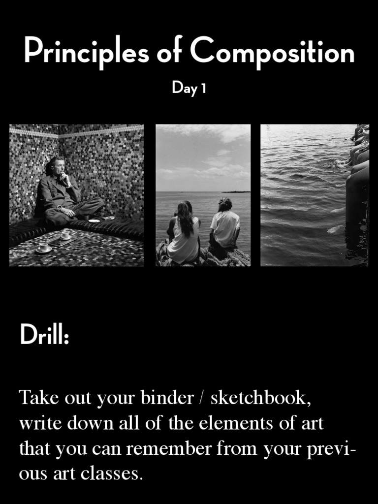 Principles of Composition | PDF | Composition (Visual Arts) | Vision