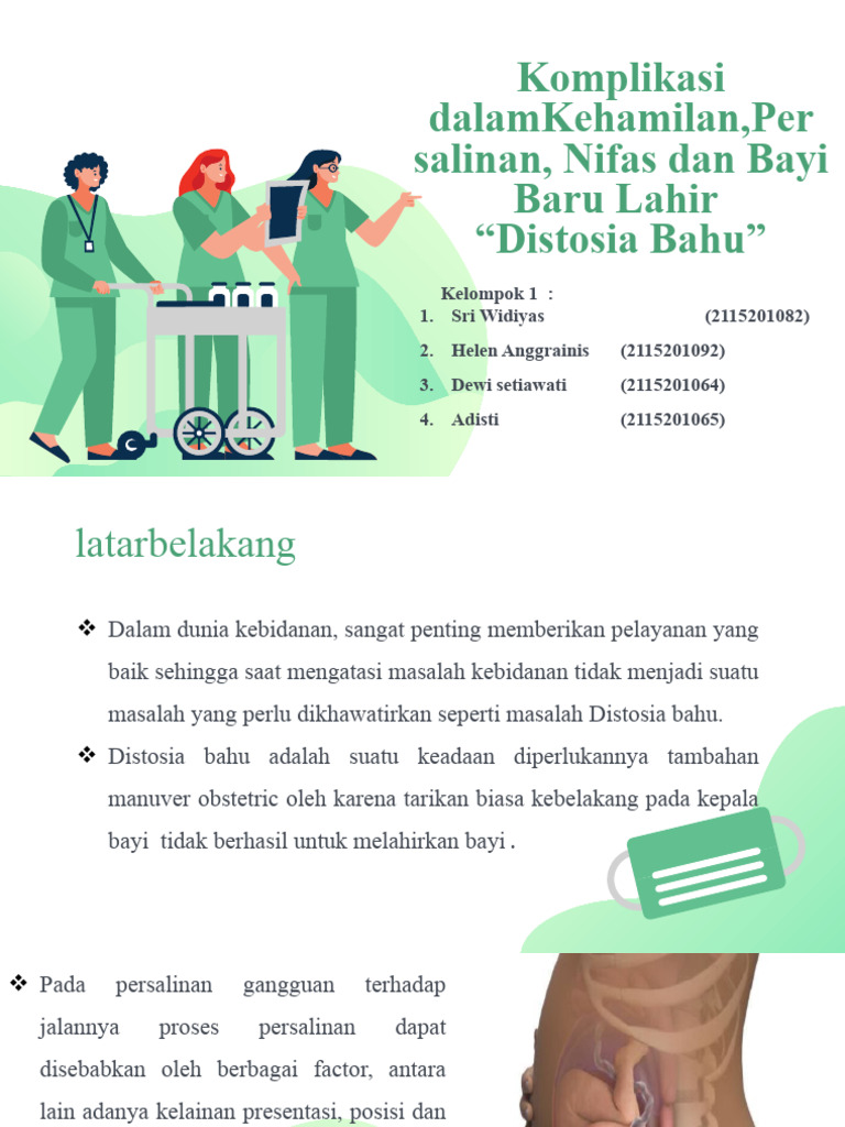 Distosia Bahu: Tantangan Persalinan | PDF