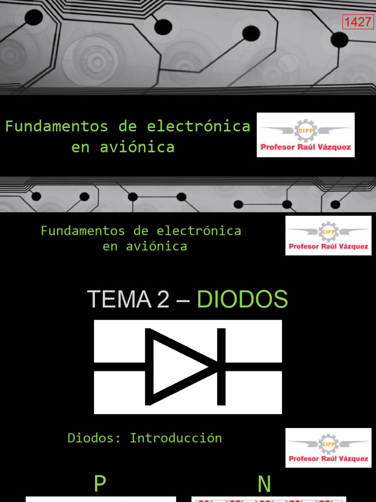 02 Diodos | PDF | Diodo | Unión PN