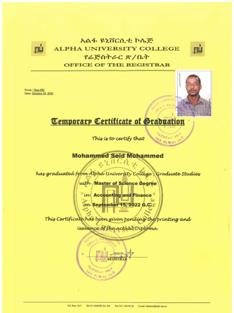 Masterv Degree | PDF