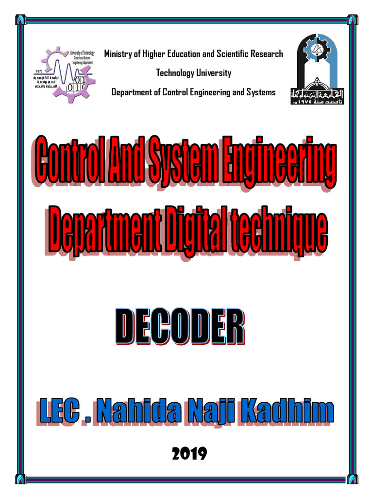 Decoder | PDF | Electronics | Computer Programming