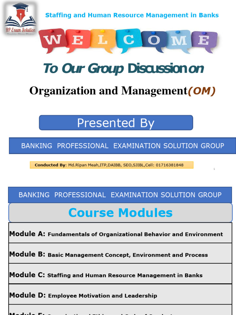 OM - Module C 15042023 | PDF | Cost Of Living | Human Resources