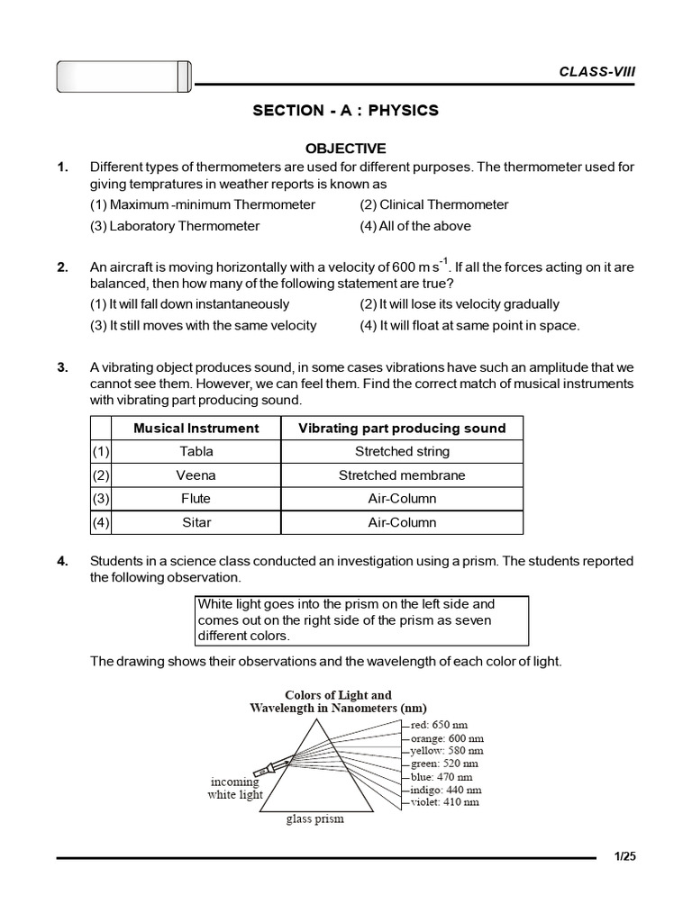 Tallentex Class 8th Sample Paper | PDF | Hydroxide | Triangle