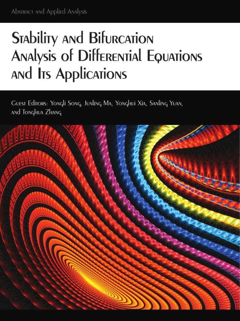 Stability and Bifurcation Analysis of Differential Equations and Its Applications | PDF | Waves ...