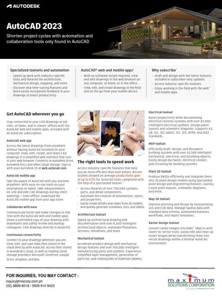 AutoCAD 2023 - MSCorp | PDF | Auto Cad | Autodesk