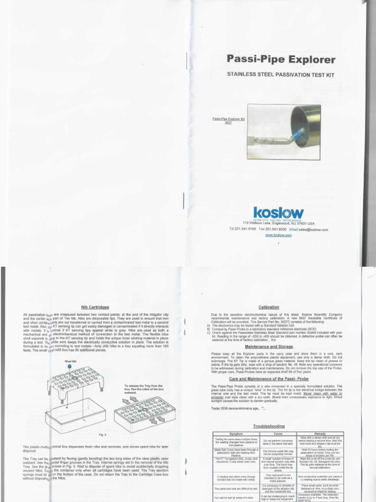 Passi Pipe Explorer | PDF