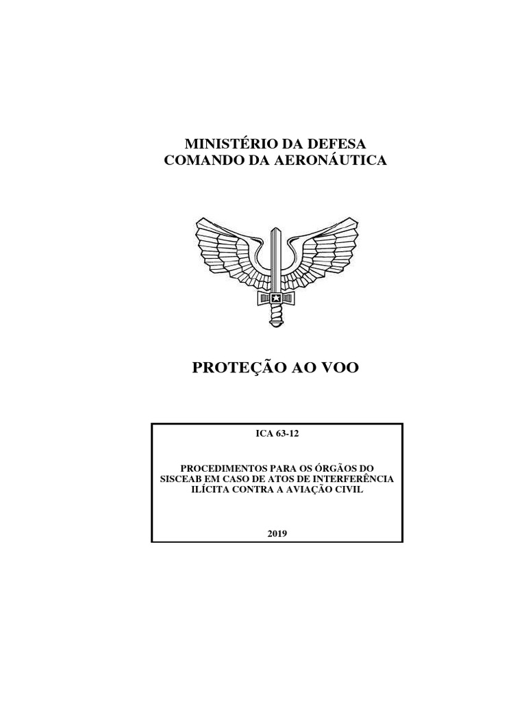 Procedimentos SISCEAB Contra Atos Ilícitos | PDF | Aeroporto | Aeroespacial