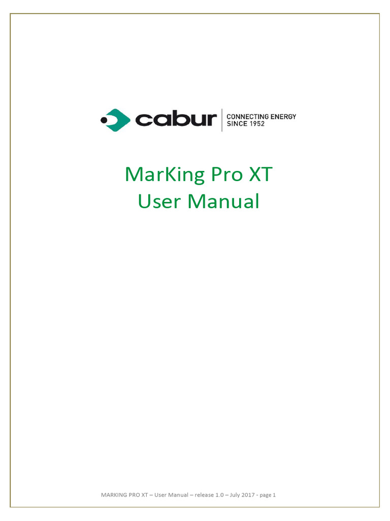 ENG - MarkingPro - XT - Guide - v1.0 Guia de Instalacion Smart Sprinter Cabur | PDF | Printer ...